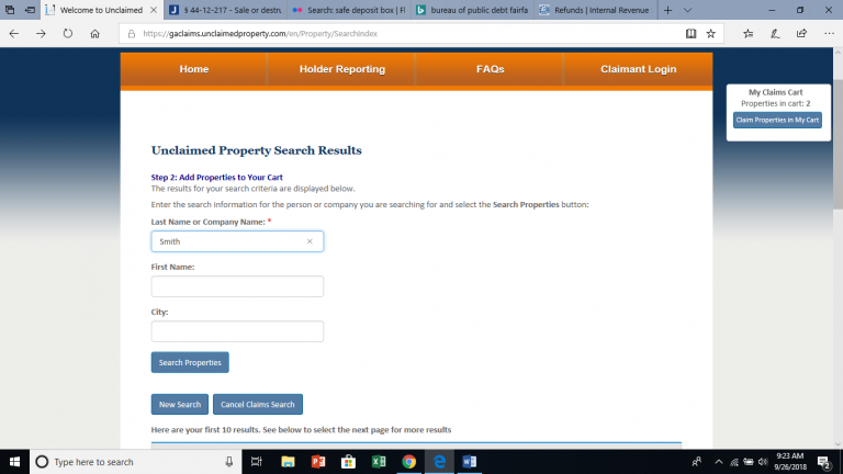 Georgia Unclaimed Money (2024 Guide) | Unclaimedmoneyfinder.org