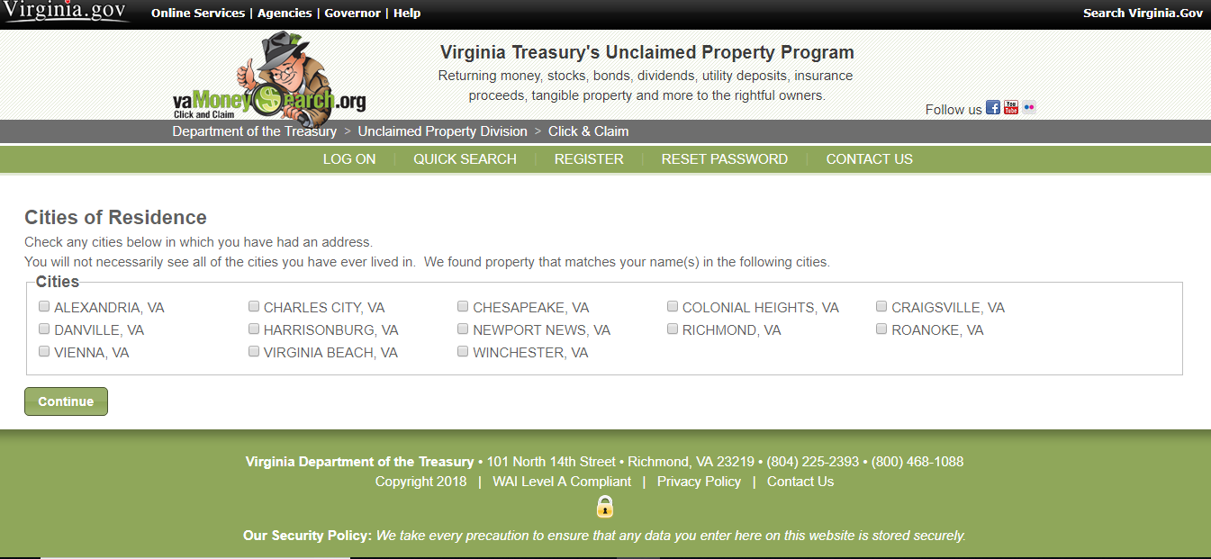 Virginia Unclaimed Money (2024 Guide)