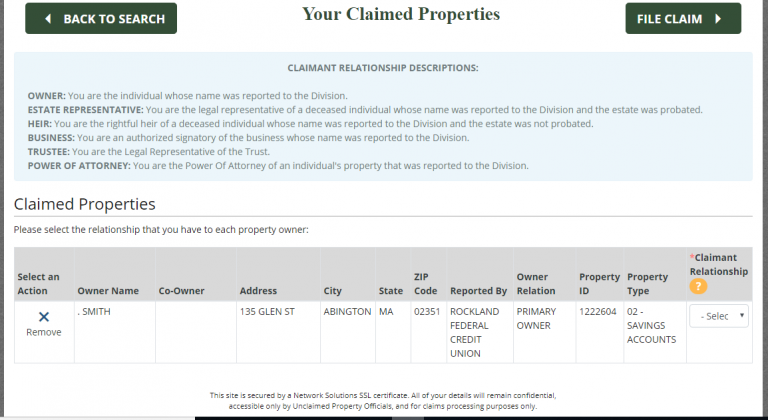 Massachusetts Unclaimed Money (2024 Guide) | Unclaimedmoneyfinder.org