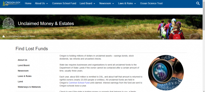 Oregon Unclaimed Property Search (2019 Guide)