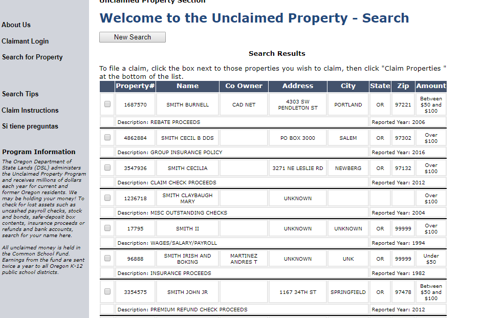 Oregon Unclaimed Property Search (2024 Guide)
