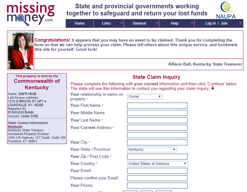 Find Any Kentucky Unclaimed Property 2022 Guide