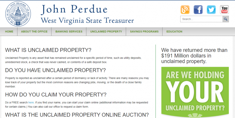 Find All West Virginia Unclaimed Funds (2024 Guide)