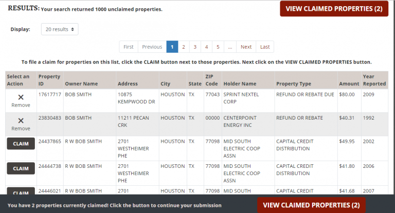 Find Any Texas Unclaimed Property (2024 Guide)