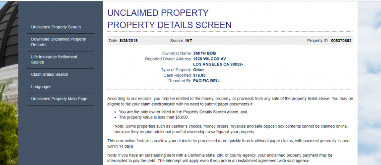 Find Any Unclaimed Property in California (2024 Guide)